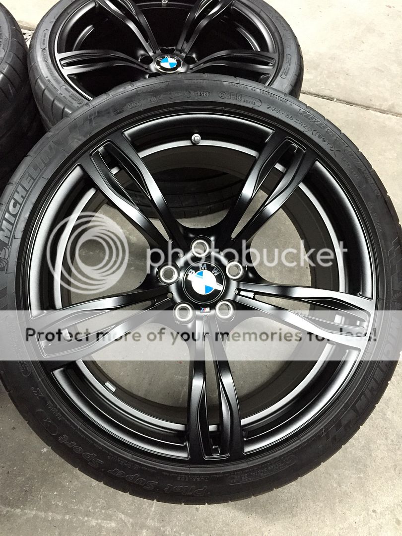 F10 For Sale FS: MINT / OEM BMW / 20 inch #343M wheels / BLACK ...